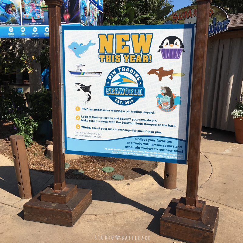 SeaWorld Pin-Trading Logo – JEN GEROSO