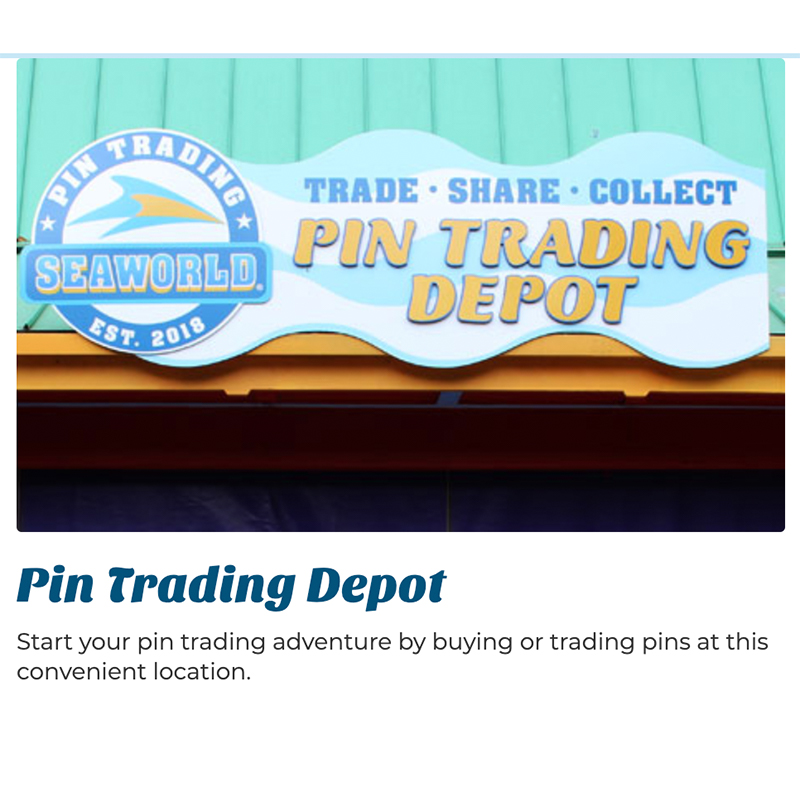 SeaWorld Pin-Trading Logo – JEN GEROSO